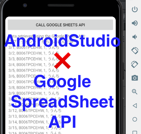 【Macで図解】GoogleSpreadsheetAPIを使って、Androidアプリから、スプレッドシートの値を書き換え【AndroidStudio】 | コスパ部